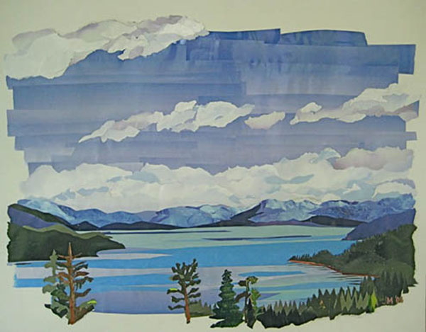 Collage Landscapes – Star Dog Studio